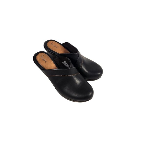 b.o.c. | Shoes | Boc Womens Wedge Mule Black Comfort Y2k Chunky ...